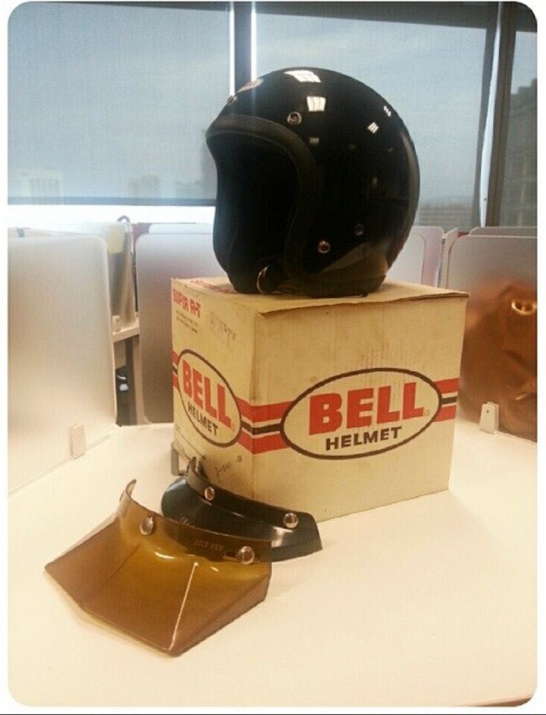 Vintage NOS Bell RT Helmet, Motorbikes on Carousell