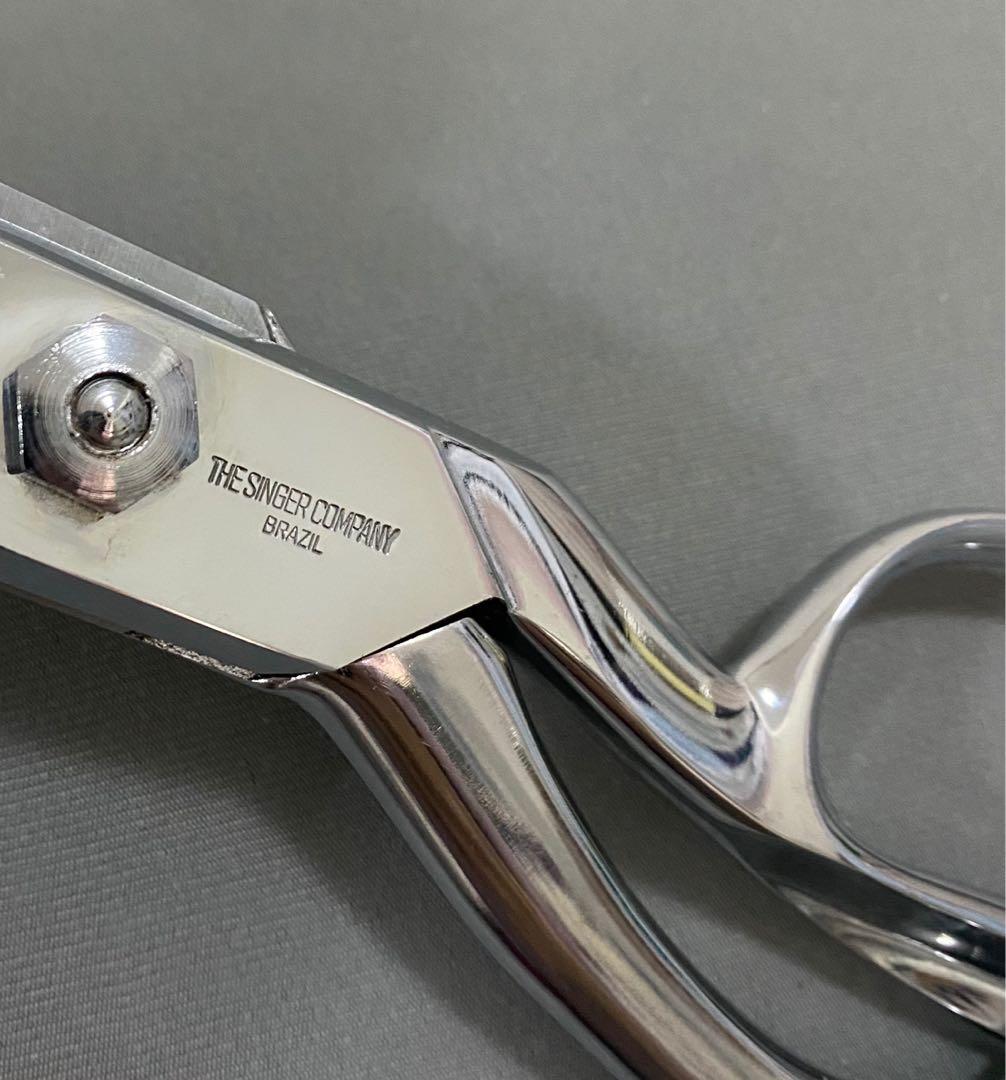 Vintage Singer Tailoring Shears Scissors C810 Made in Brazil No Box ...