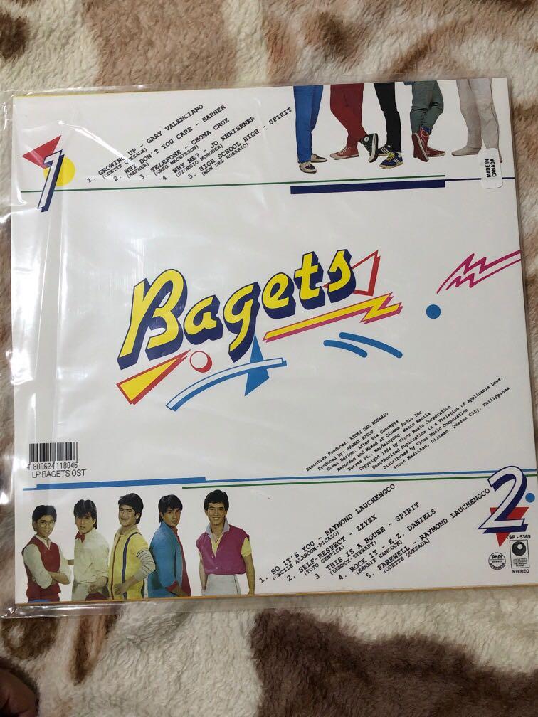 BAGETS Soundtrack Vinyl, Hobbies & Toys, Music & Media, Vinyls on Carousell