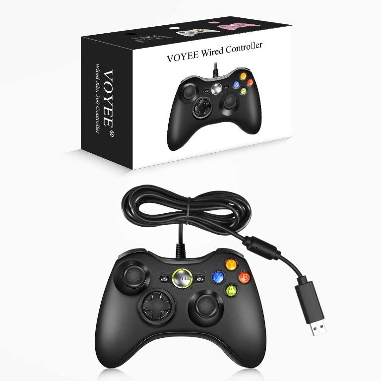 VOYEE Wired Controller (Xbox 360/ PC), Video Gaming, Gaming Accessories ...