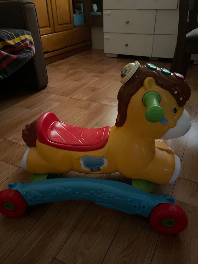 Vtech horse toy car, Babies & Kids, Infant Playtime on Carousell