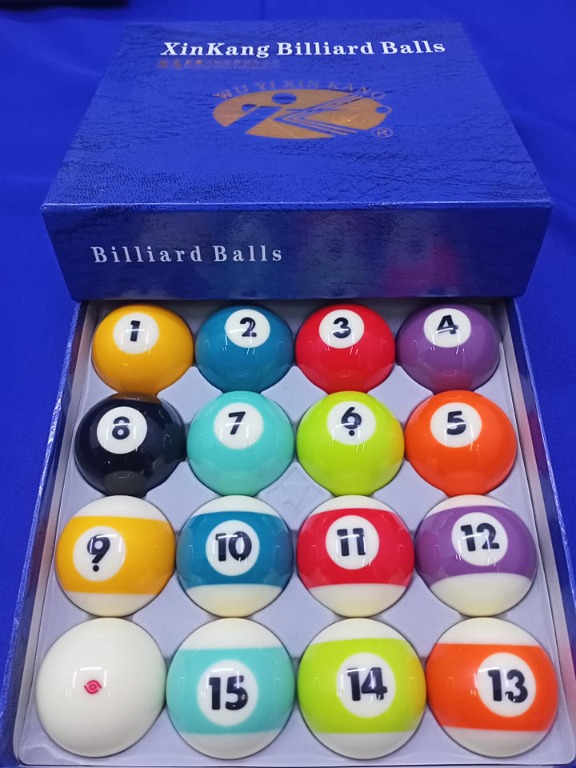XIN KANG Billiard Ball Set, Sports Equipment, Sports & Games, Billiards ...
