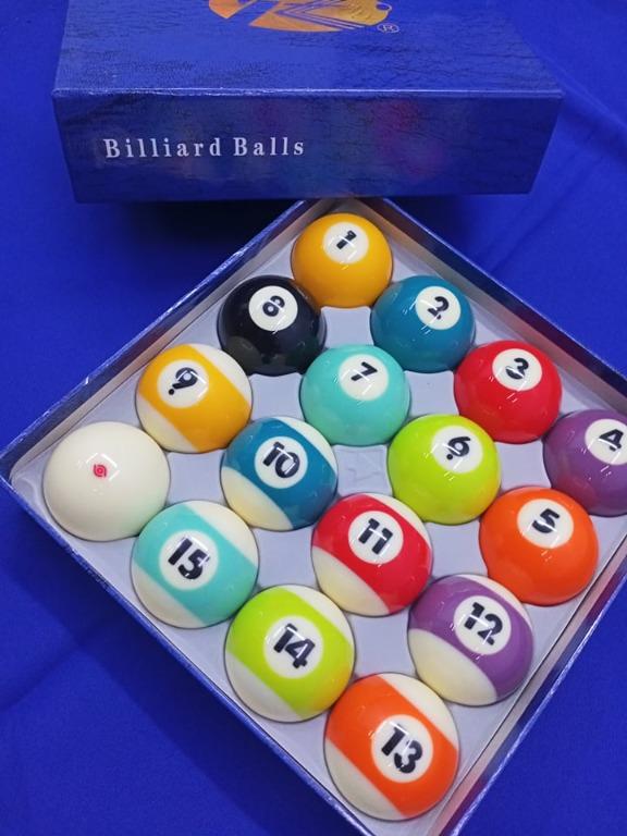 XIN KANG Billiard Ball Set, Sports Equipment, Sports & Games, Billiards ...