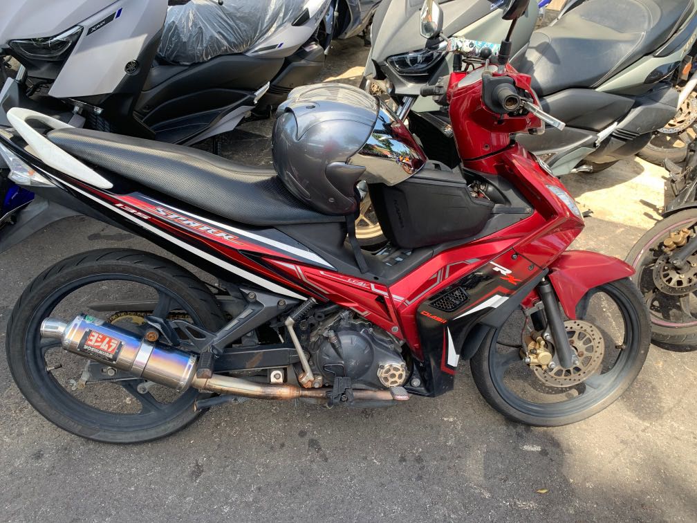 Yamaha Spark 135, Motorcycles, Motorcycles for Sale, Class 2B on Carousell