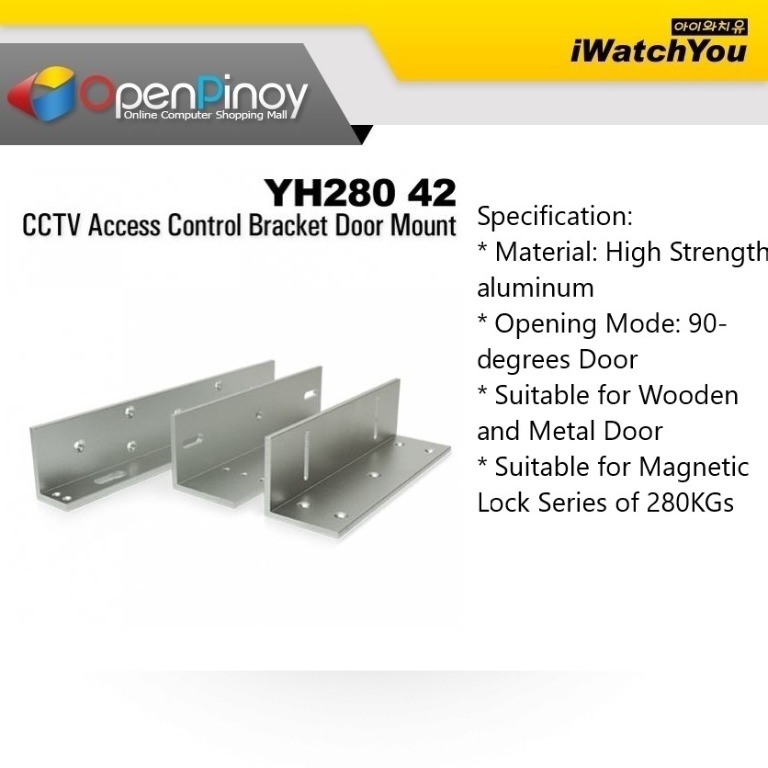 Z & L Bracket for Door Access Control, Furniture & Home Living ...