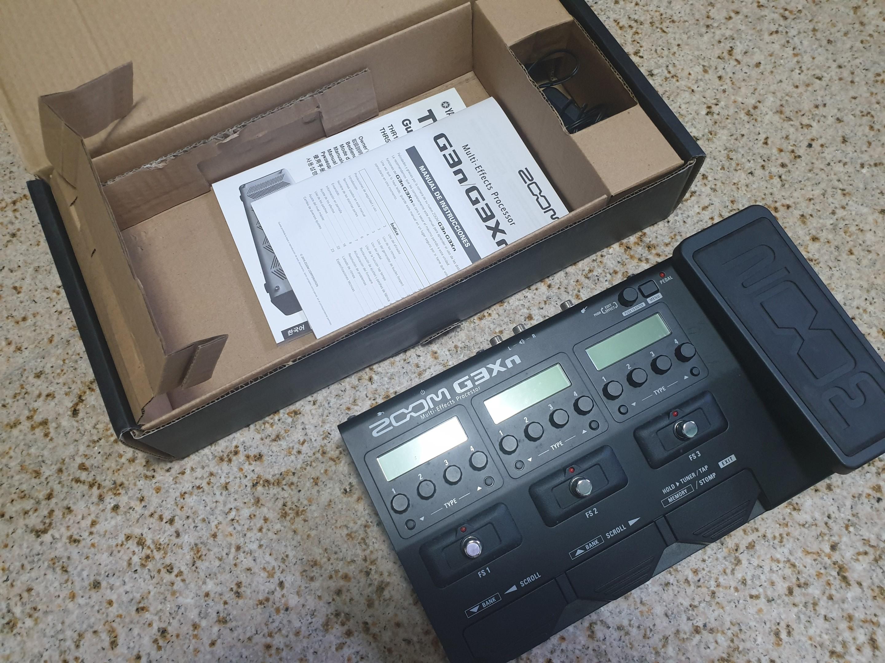 ZOOM G3XN MULTI-EFX PROCESSOR WITH EXPRESSION PEDAL, Hobbies & Toys ...