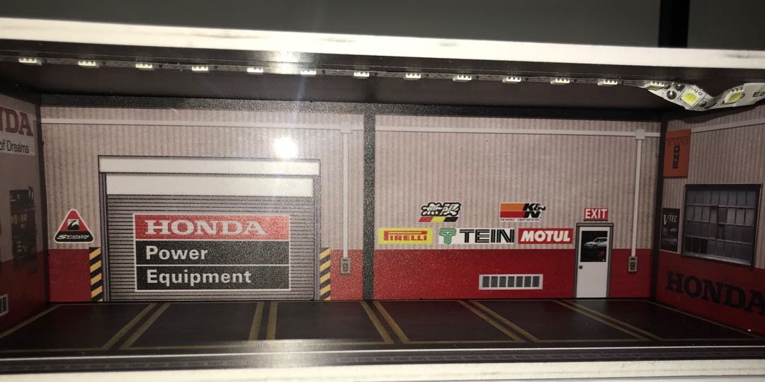 1/64 Honda Diorama, Hobbies & Toys, Toys & Games on Carousell