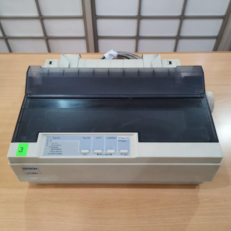 Epson LX-300+II Dot Matrix Printer, Computers & Tech, Printers ...