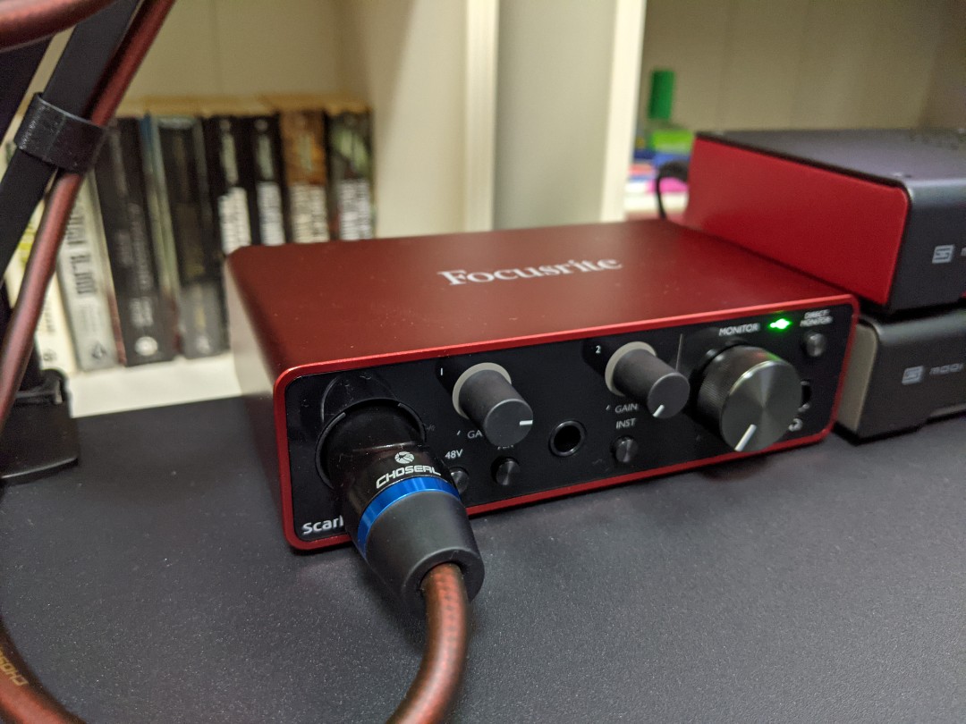 Focusrite Scarlett Solo Gen 3, Audio, Microphones on Carousell