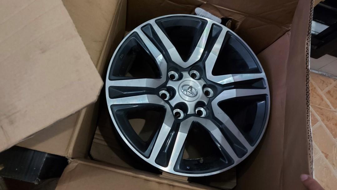 2020 Toyota Fortuner Mags / Rims 17 inches, Car Parts & Accessories ...
