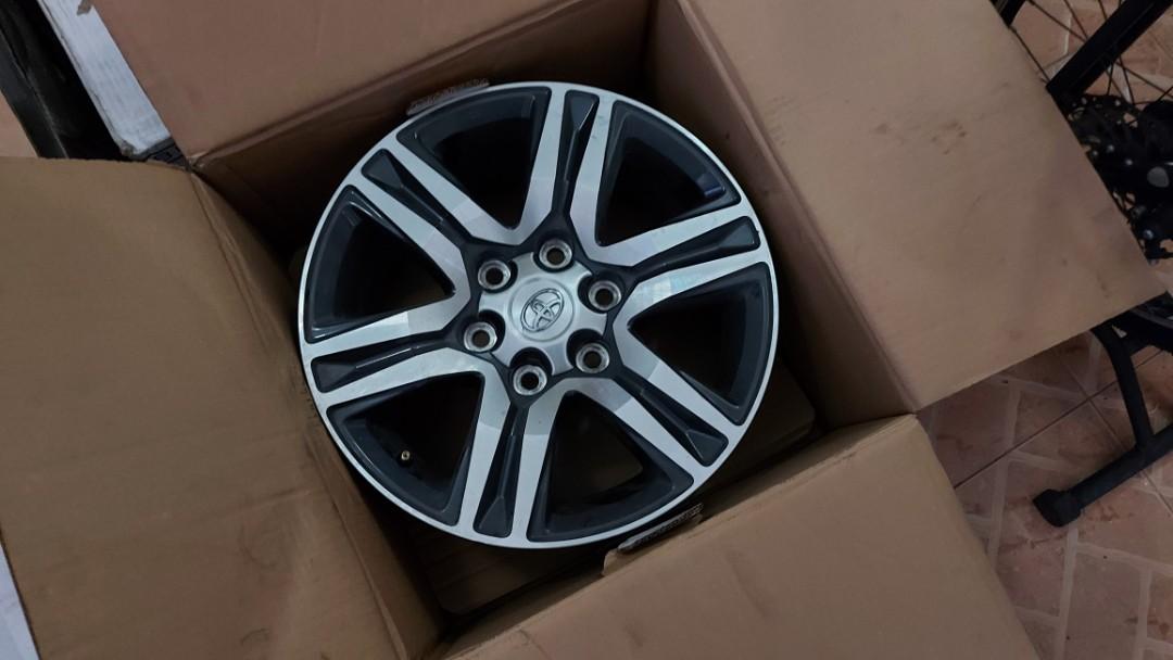 2020 Toyota Fortuner Mags / Rims 17 inches, Car Parts & Accessories ...