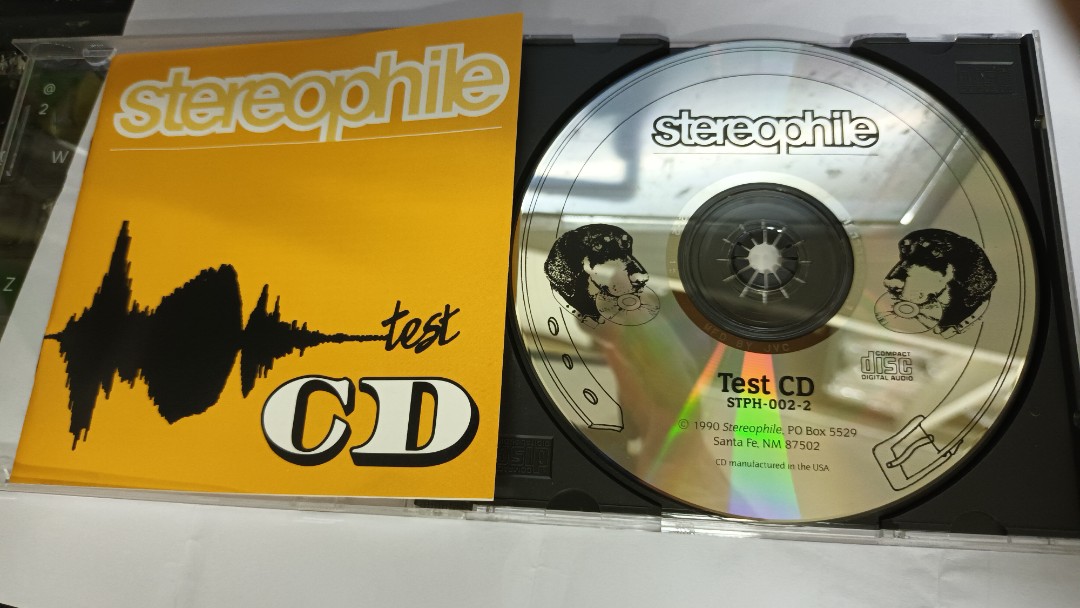試音天碟 STEREOPHILE TEST CD JVC 美版 CD 無IFPI, 興趣及遊戲, 音樂、樂器 & 配件, 音樂與媒體 - CD ...