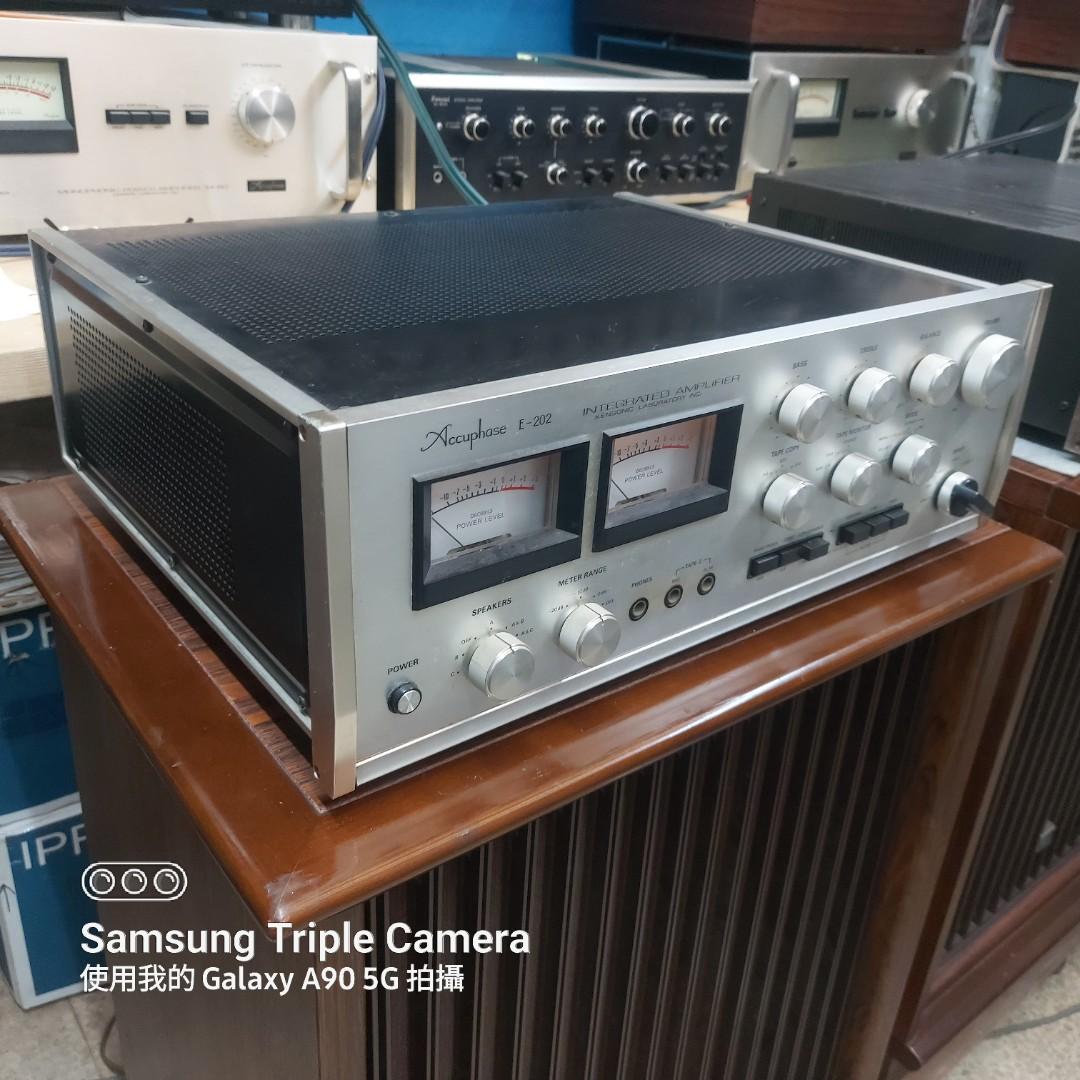 accuphase e202經典金桑子合並機, 音響器材, 其他音響配件及設備 - Carousell