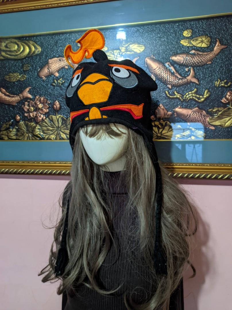 Angry birds hat, Men's Fashion, Watches & Accessories, Caps & Hats on ...