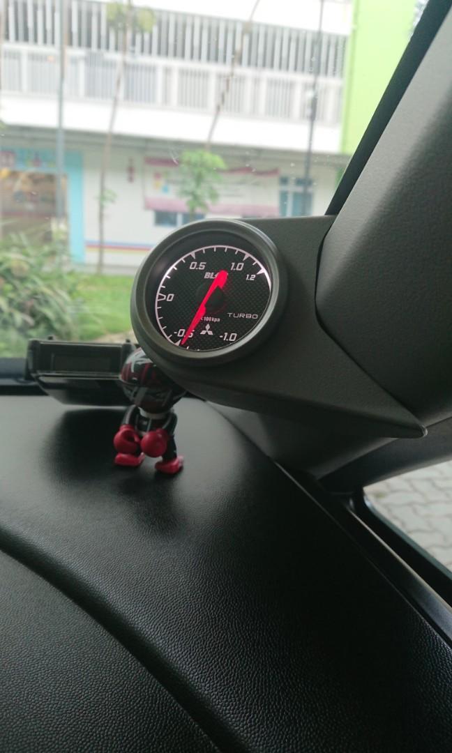 Blitz Mitsubishi Boost Gauge 60mm, Car Accessories, Accessories on Carousell