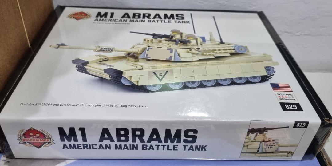 Brickmania - M1 Abrams MBT, Hobbies & Toys, Toys & Games on Carousell