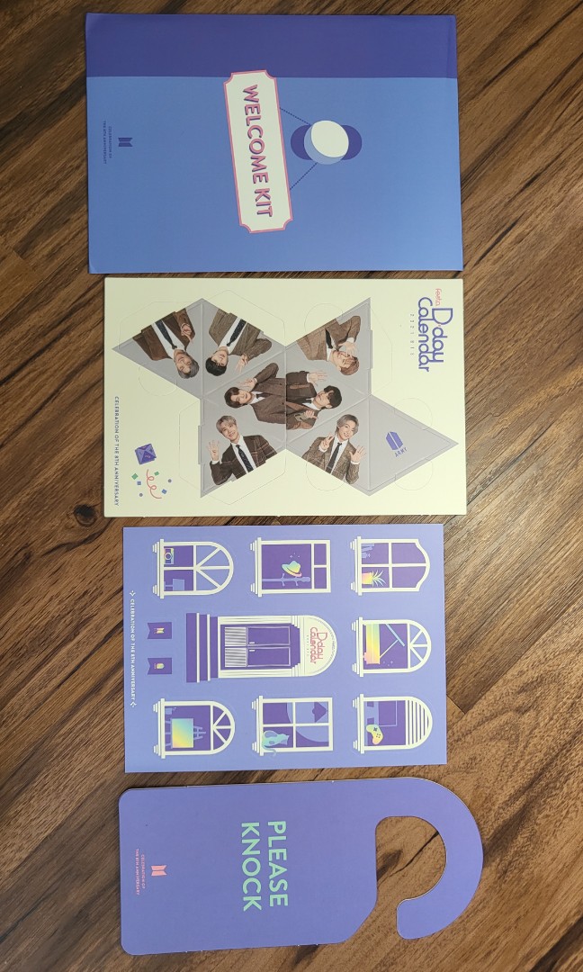 BTS Festa Dday Calendar 2021 Tingi - Welcome Kit, Hobbies & Toys ...