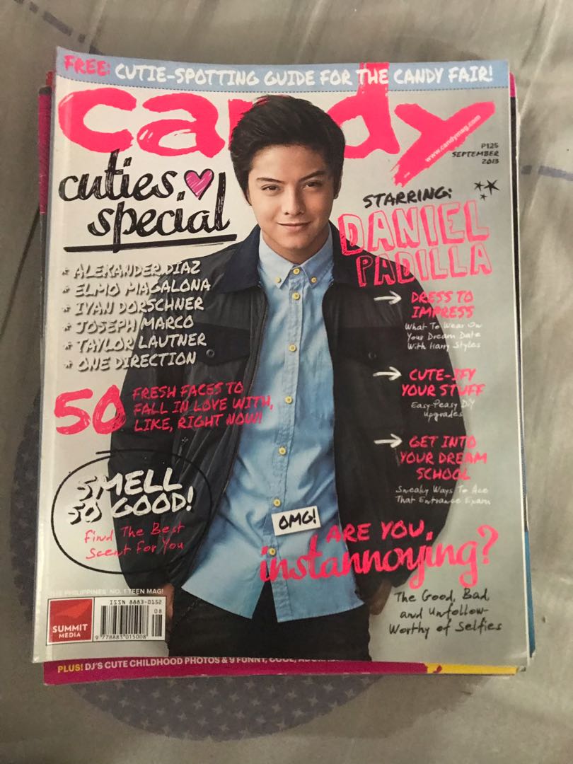 Candy Magazine: Daniel Padilla July 2013, Hobbies & Toys, Books ...