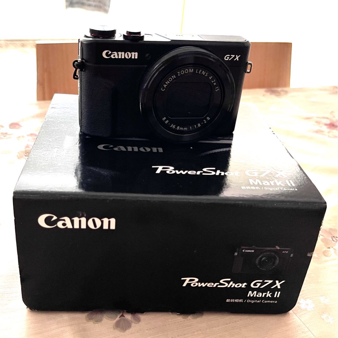 Canon PowerShot G7X Mk 2, Photography, Cameras on Carousell
