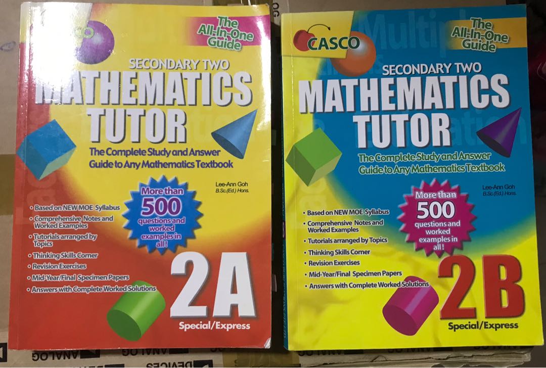 Casco Math 2A & 2B, Hobbies & Toys, Books & Magazines, Assessment Books ...