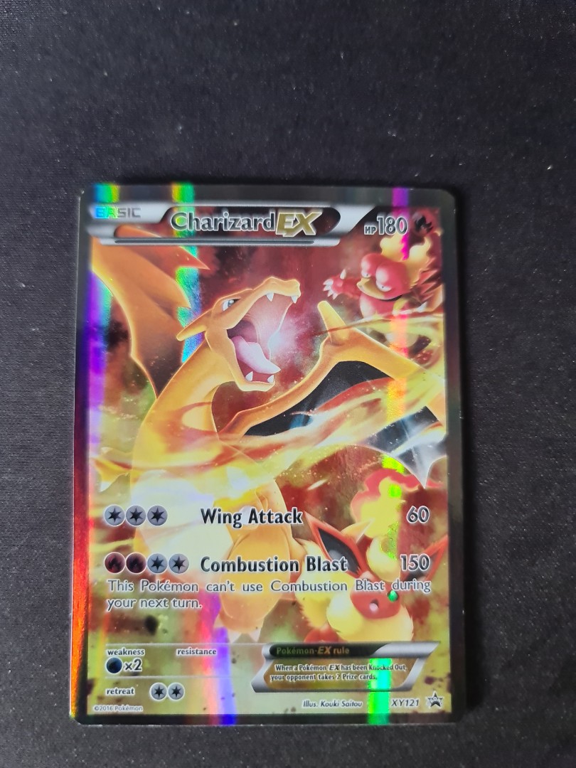 Charizard EX XY121 Promo, Hobbies & Toys, Toys & Games on Carousell