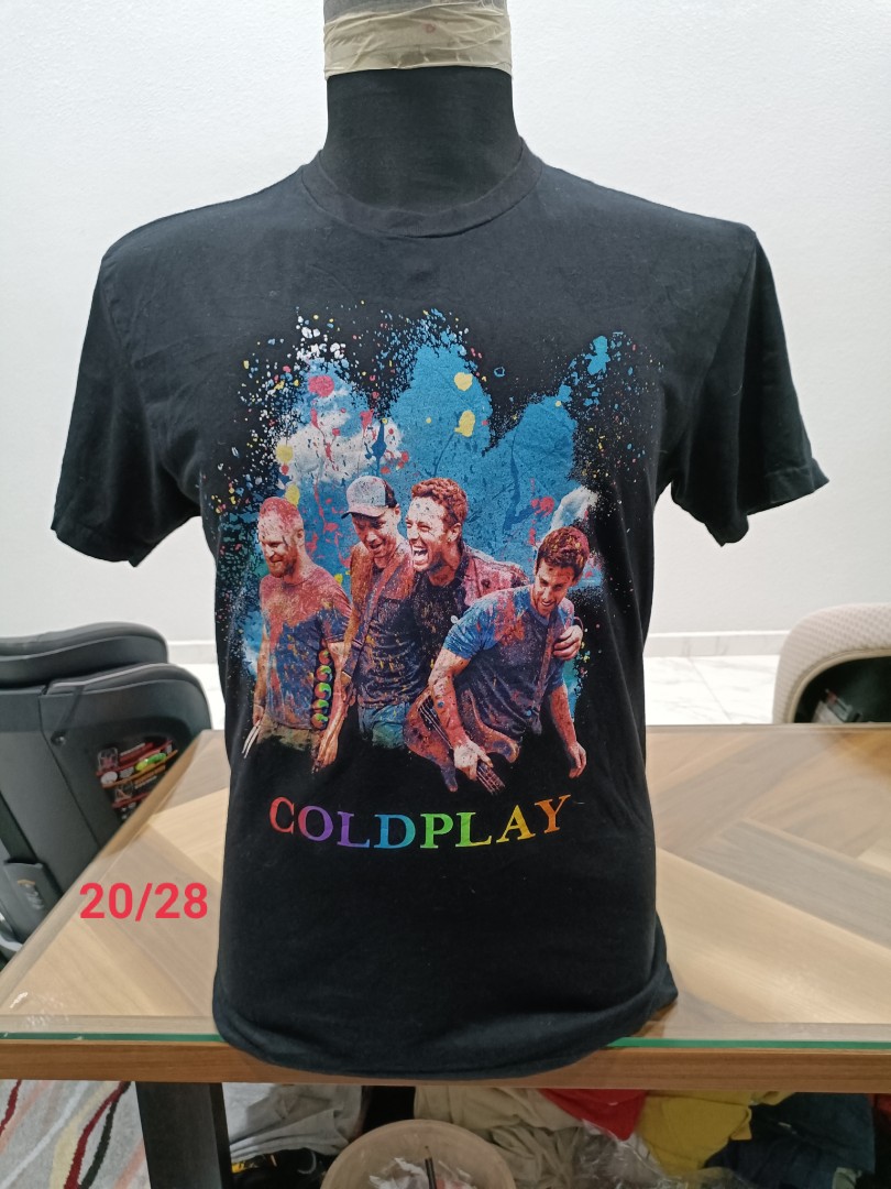 coldplay line up tour, Men's Fashion, Tops & Sets, Tshirts & Polo ...