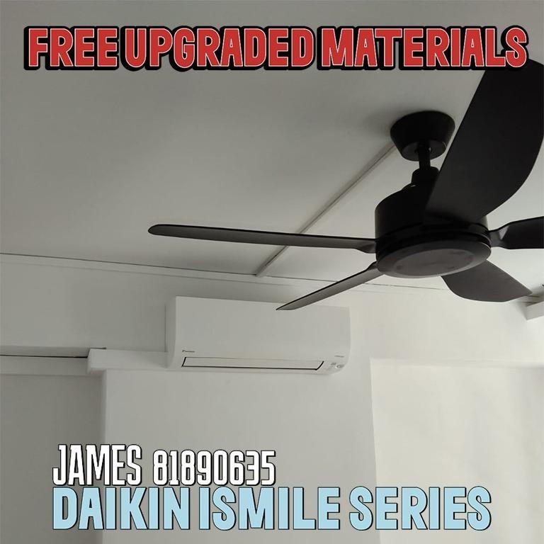 Daikin iSmile Aircon [Built in Wifi] [5 Ticks], TV & Home Appliances ...