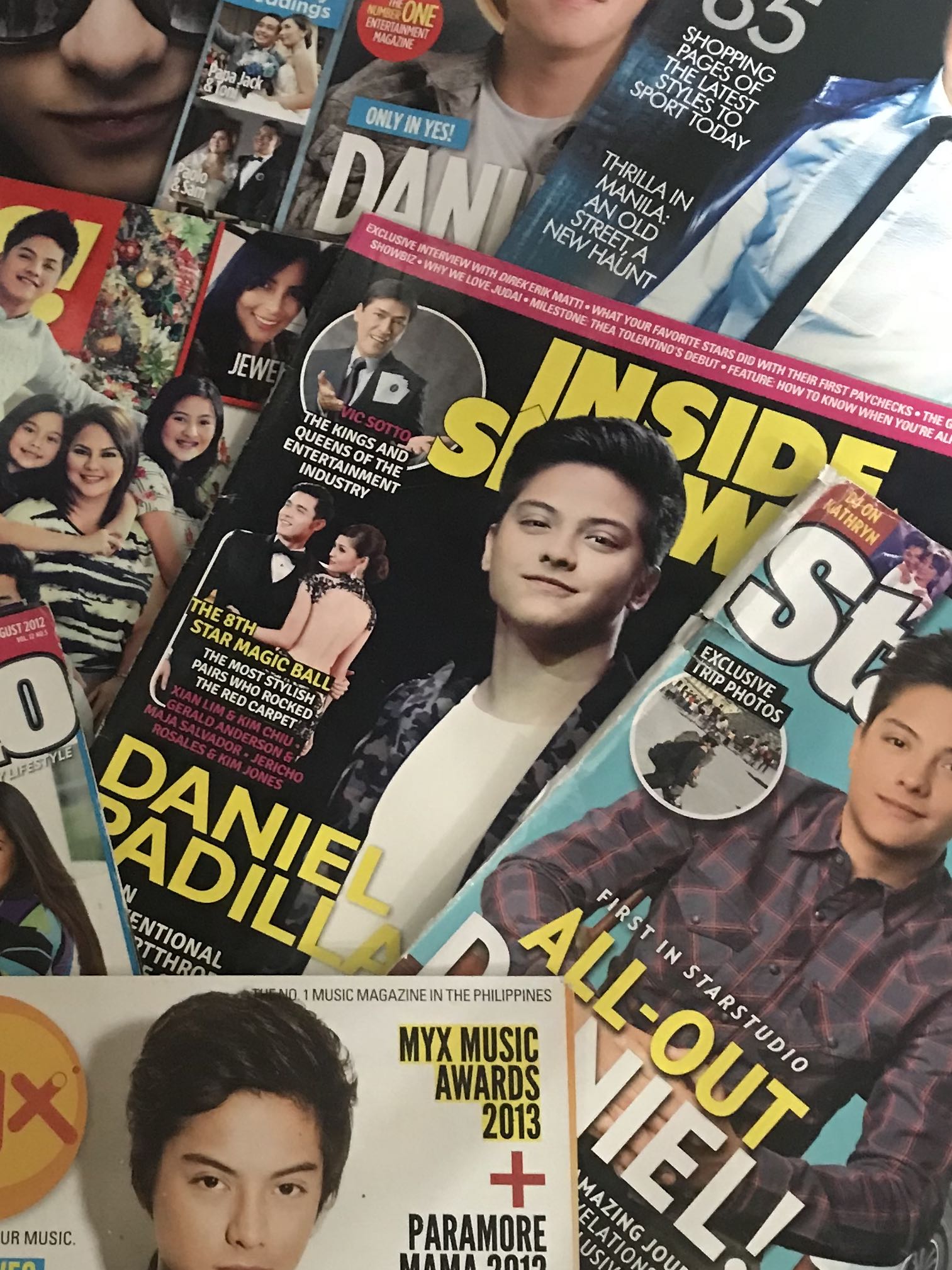 Daniel Padilla Inside Showbiz Magazine October 2014, Hobbies & Toys ...