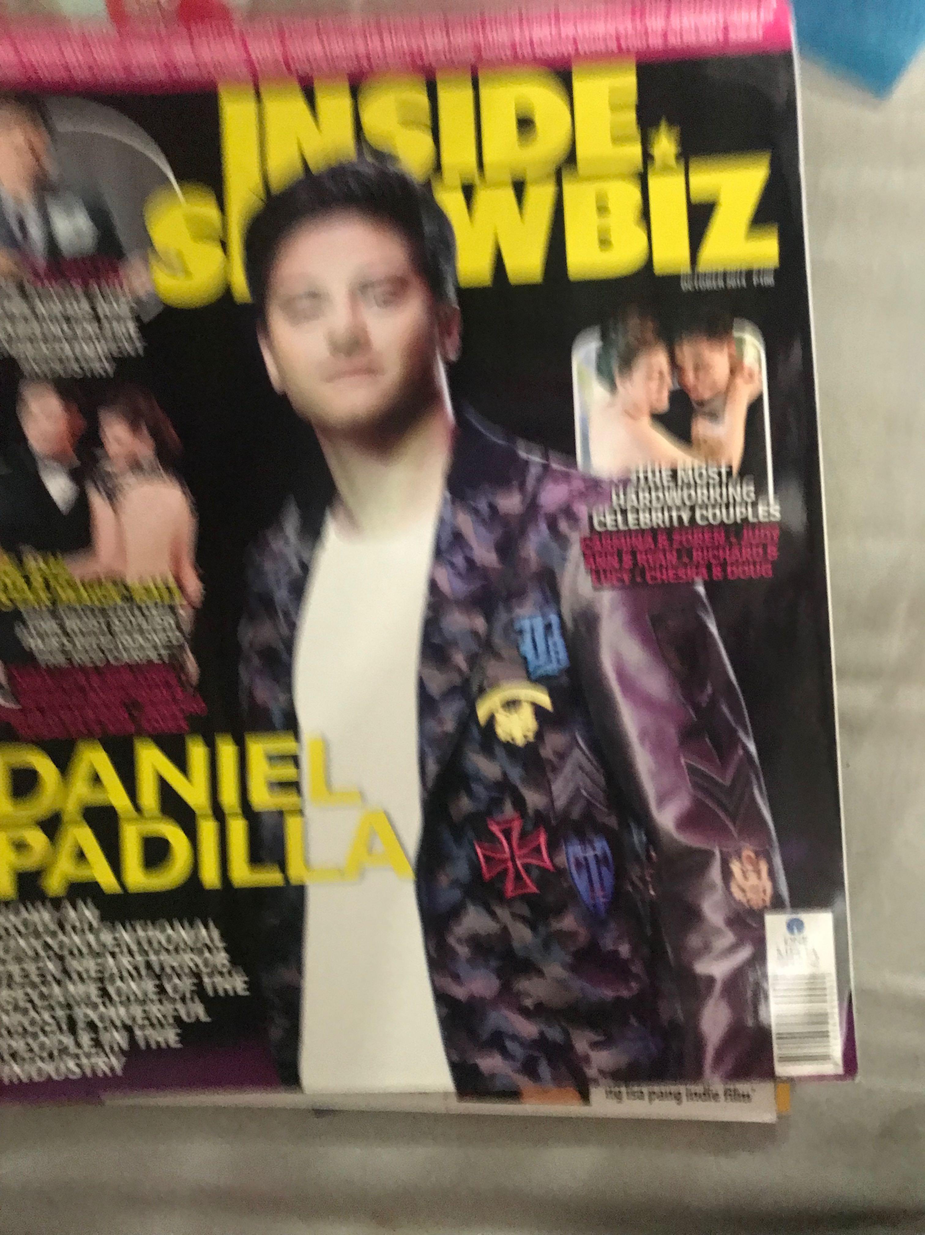 Daniel Padilla Inside Showbiz Magazine October 2014, Hobbies & Toys ...