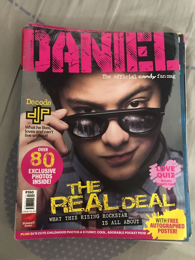 Daniel Padilla: Official Candy Fan Magazine, Hobbies & Toys, Books ...