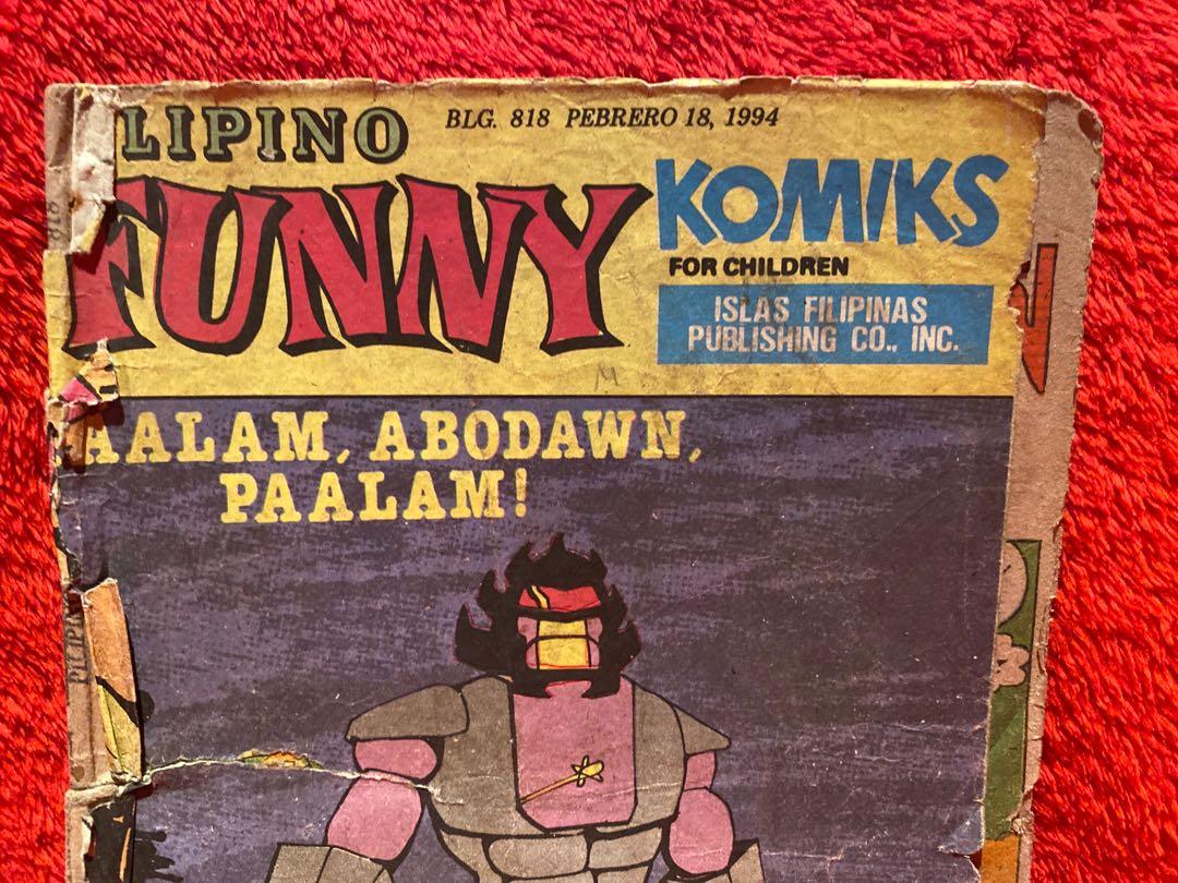 Death Of Abodawn (Combatron) Pilipino Funny Komiks #818 Philippines ...
