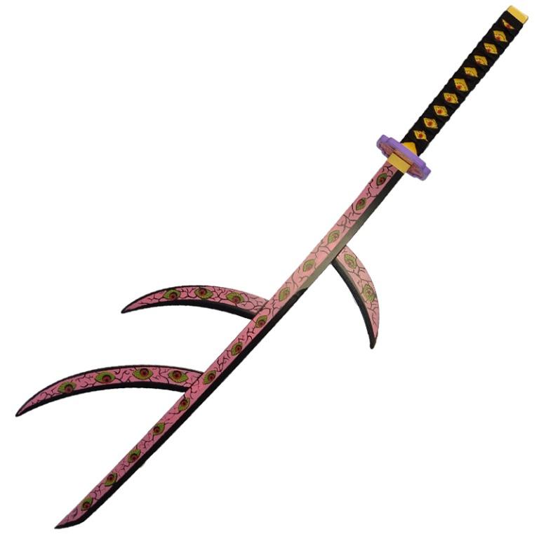 Demon Slayer Kokushibou/Tsugikuni Michikatsu Nichirin Blade (Cosplay ...