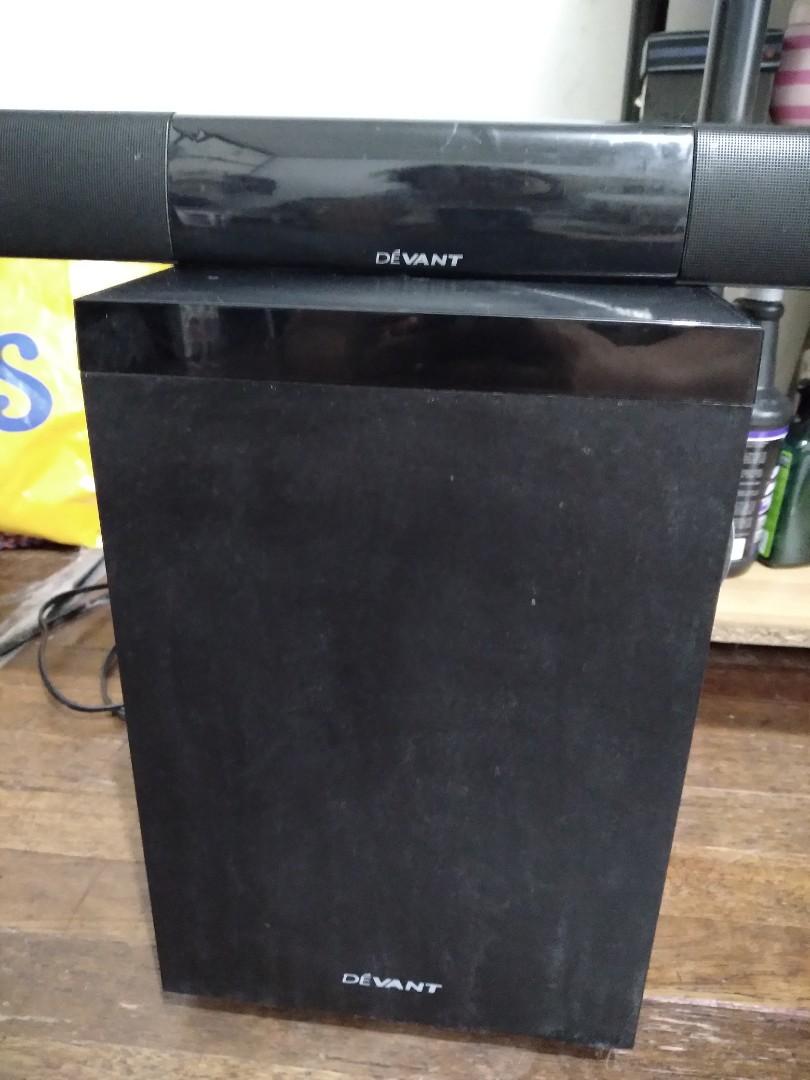 Devant sound bar with sub woofer, Audio, Soundbars, Speakers ...