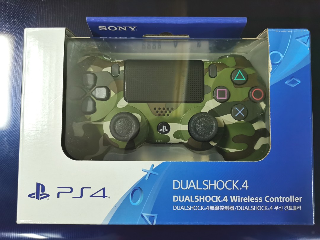 DS4 version 2 Camouflage dualshock 4 for ps4, Video Gaming, Gaming ...