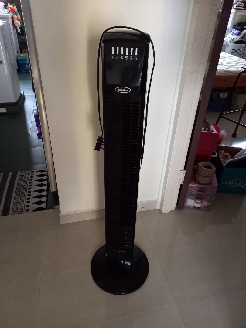 EuropAce Tower Fan (blower), Furniture & Home Living, Lighting & Fans ...