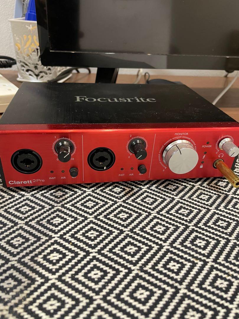 Focusrite Clarett thunderbolt, Audio, Other Audio Equipment on Carousell