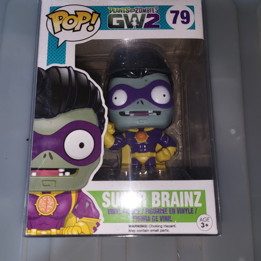 Funko Pop Plants Vs Zombies Super Brainz, Hobbies & Toys, Toys & Games ...