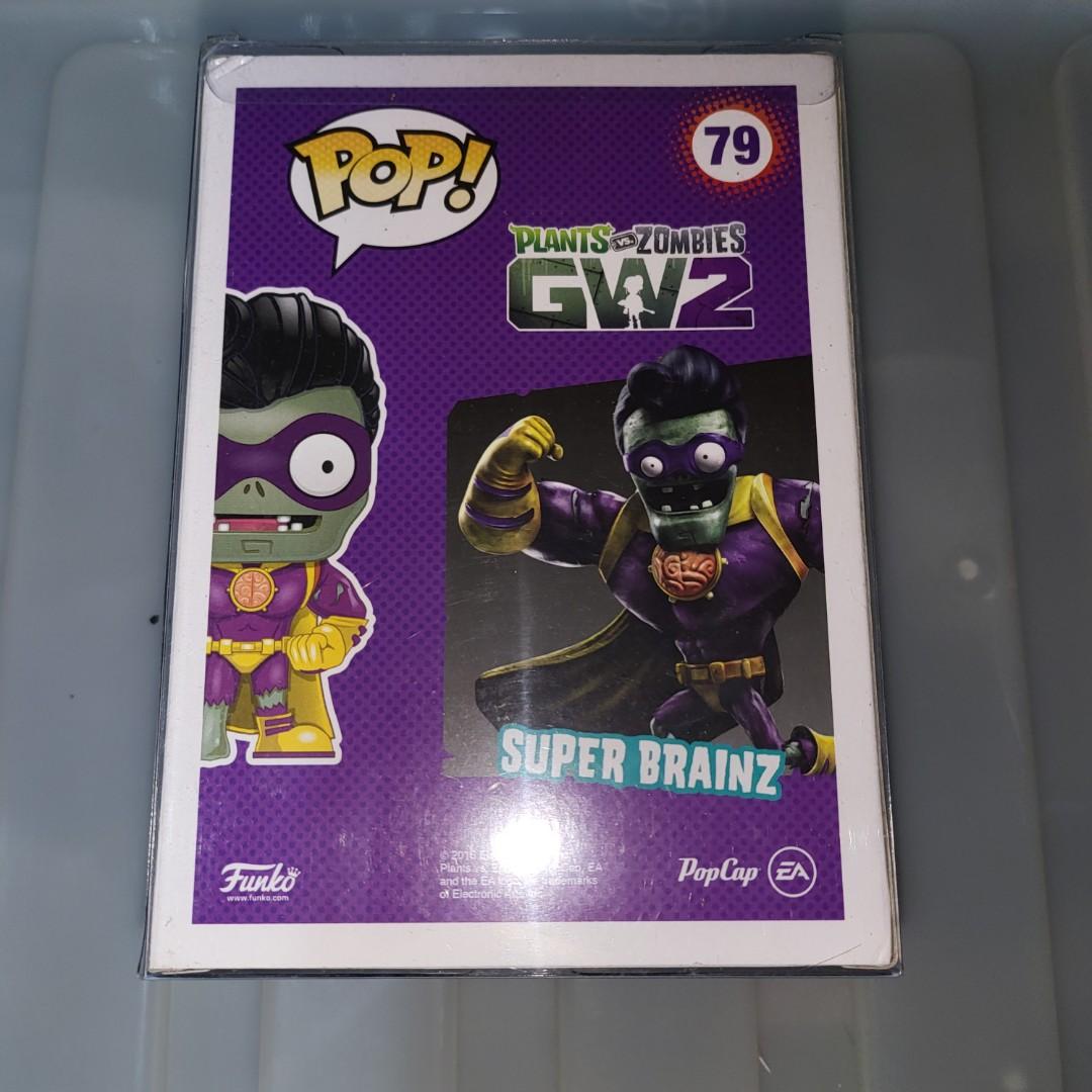 Funko Pop Plants Vs Zombies Super Brainz, Hobbies & Toys, Toys & Games ...