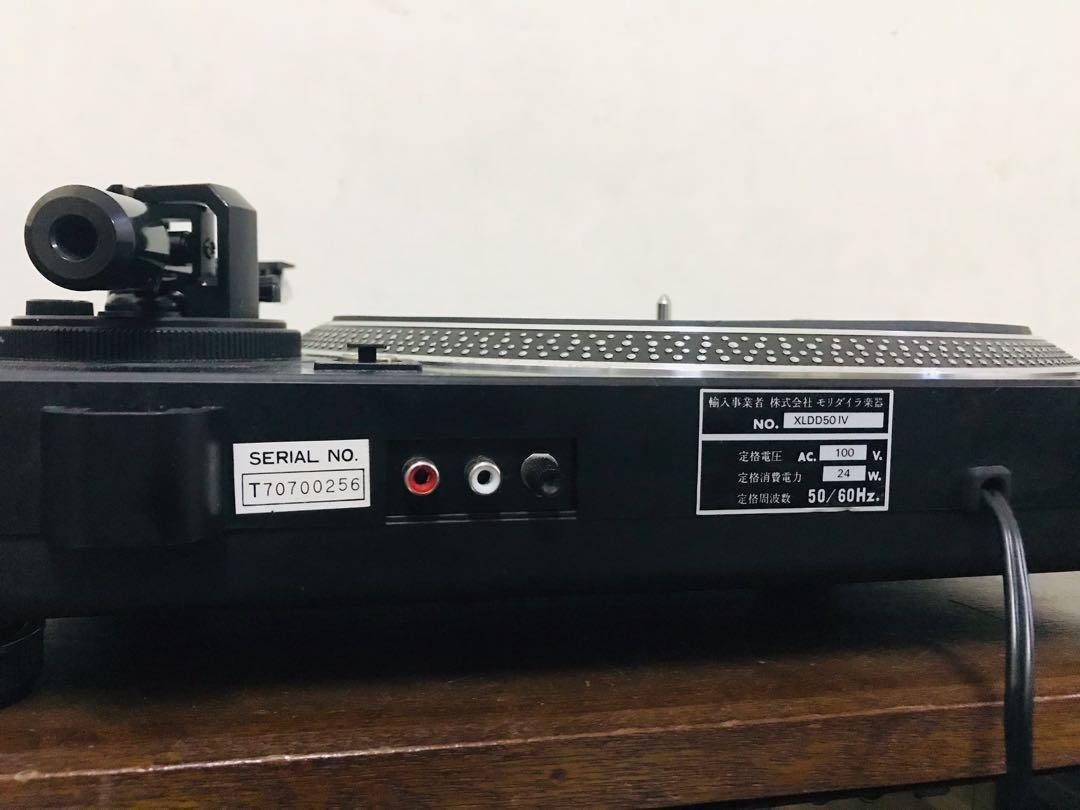 Gemini XL-DD50 IV Turntable Vinyl LP Piring Hitam Record player, Audio ...