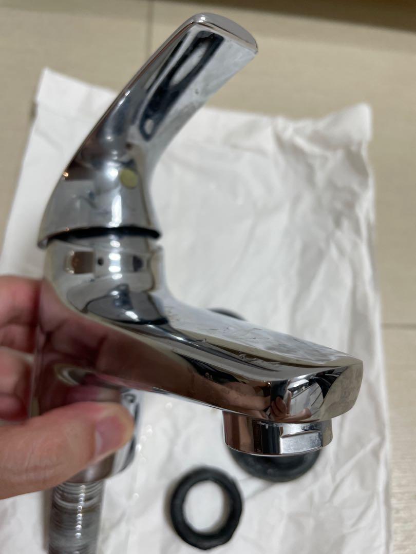 Grohe Baucurve Pillar Tap, Furniture & Home Living, Bathroom & Kitchen ...