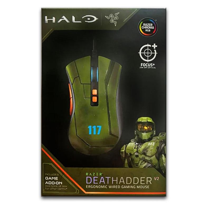 Halo Infinite Gaming Mouse - Razer DeathAdder v2, Computers & Tech ...