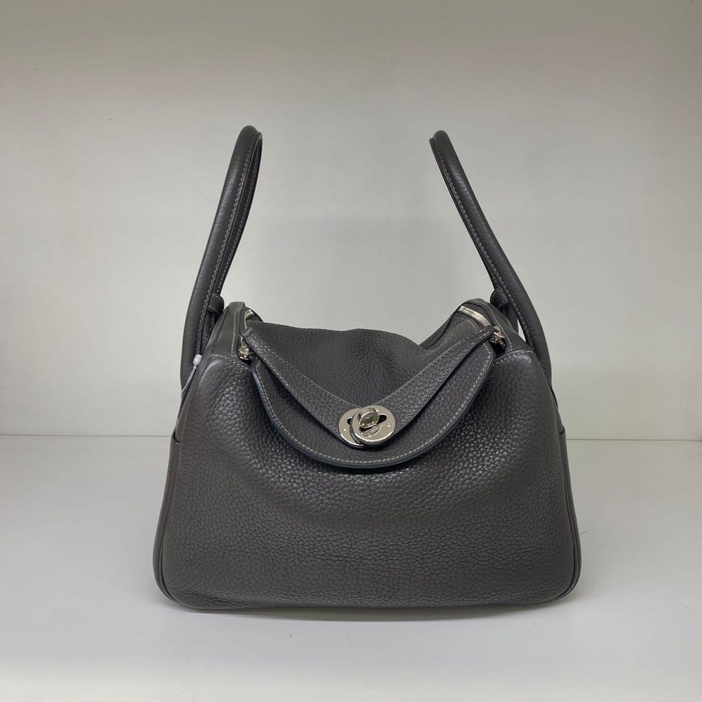 Hermes Lindy 26 Etain, 名牌, 手袋及銀包 - Carousell