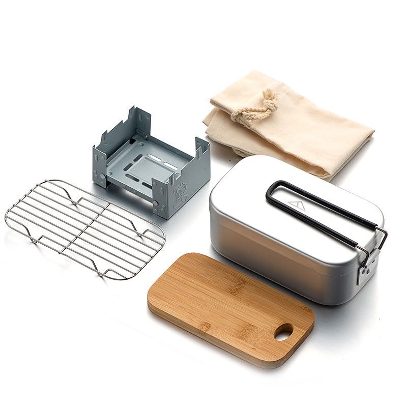 [INSTOCK) Tillak Mess Tin Set Aluminum Survival Kit Box,Canteen Mess ...