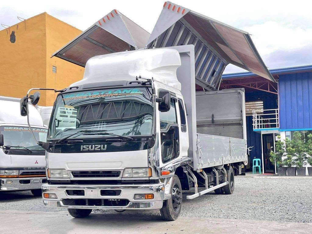 Isuzu Forward Wingvan With Lifter, Special Vehicles, Heavy Vehicles on ...
