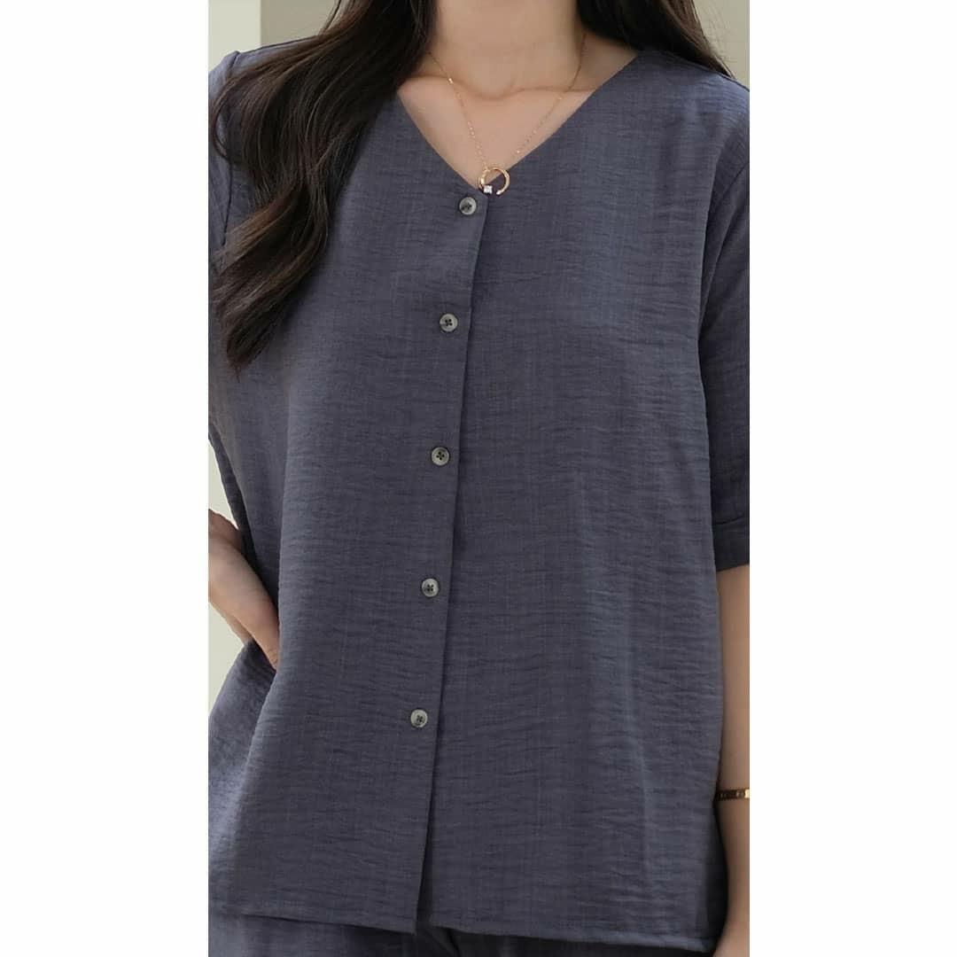 JS980 Gwenny Airflow Set, Fesyen Wanita, Pakaian Wanita, Lainnya di ...