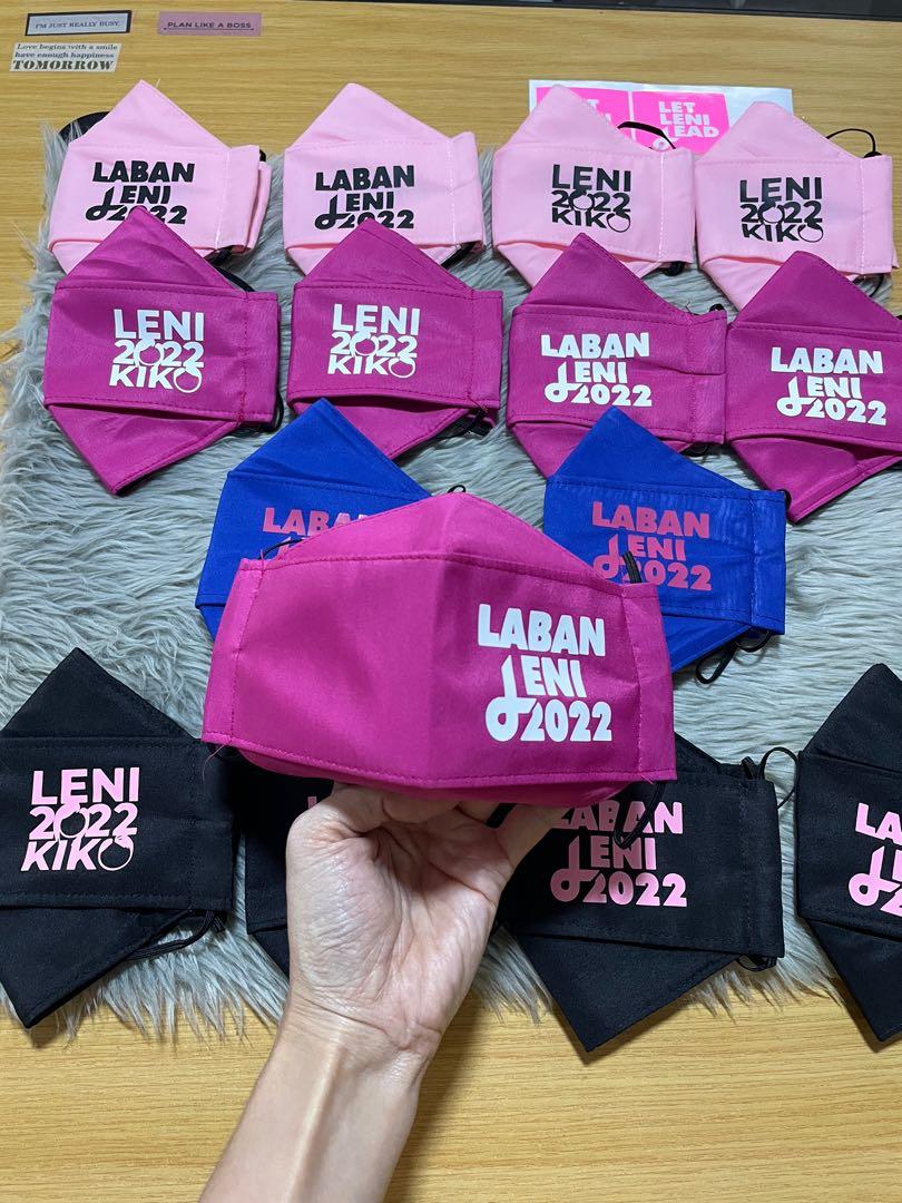 LABAN LENI 2022 & LENI-KIKO 3D Facemask, Health & Nutrition, Face Masks ...
