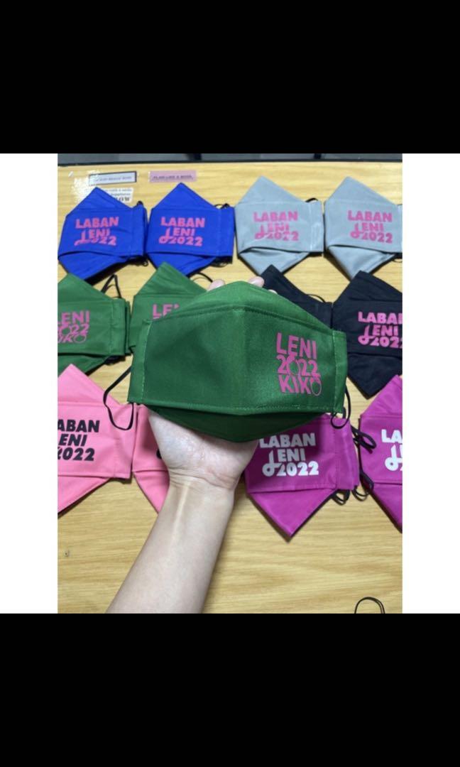 LABAN LENI 2022 & LENI-KIKO 3D Facemask, Health & Nutrition, Face Masks ...