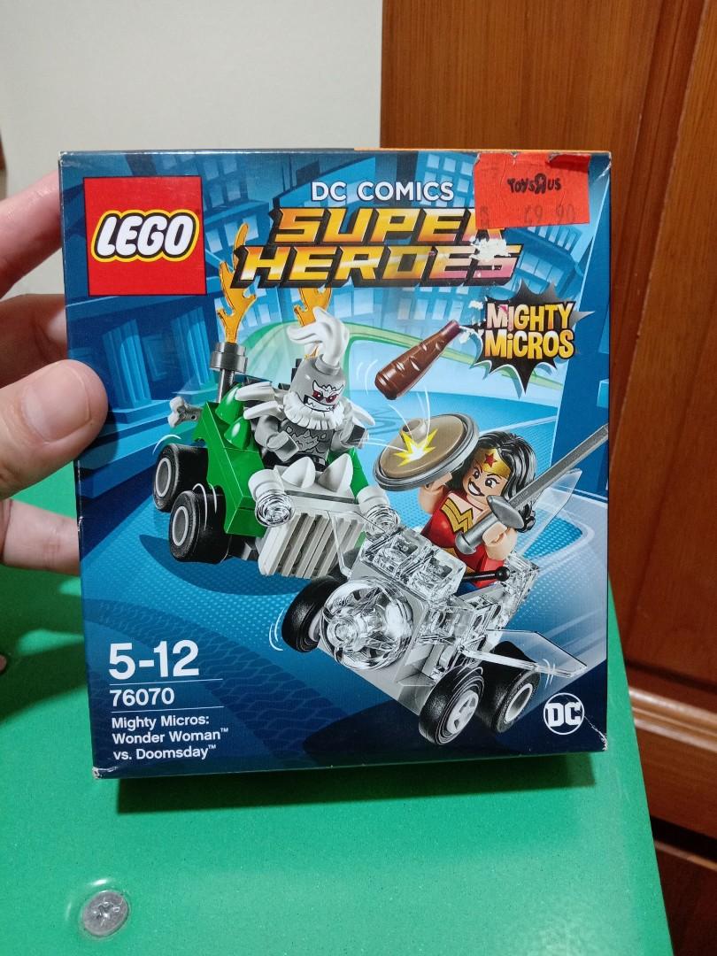 Lego 76070 DC Comics Super Heroes Wonder Woman vs Doomsday, Hobbies ...