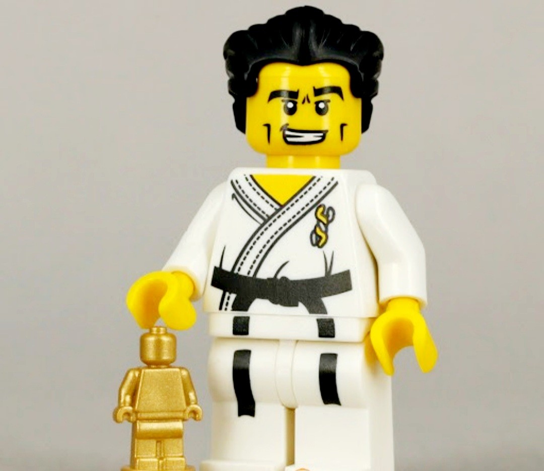 Lego 8684 Series 2 Minifigs Karate Master 空手道大師 連底板 說明書 包裝袋 (全新開袋確認 ...