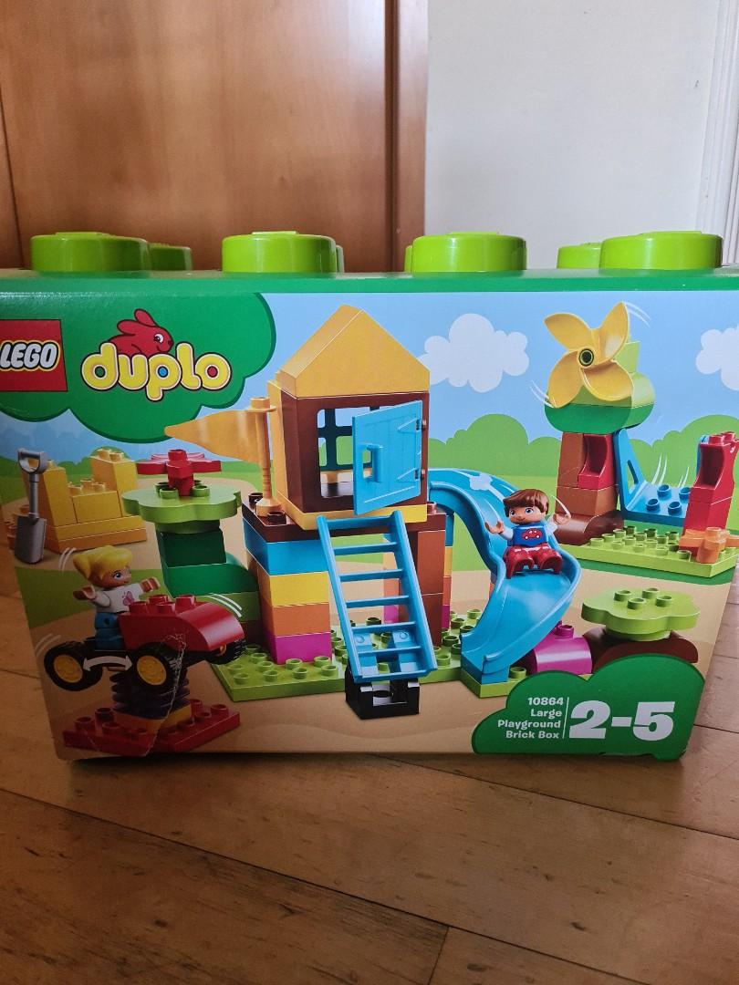 LEGO Duplo Large Playground Brick Box, Hobbies & Toys, Toys & Games on ...